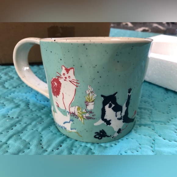 Anthropologie | Dining | Anthropologie Pet Shop Mug Cats Nib | Poshmark